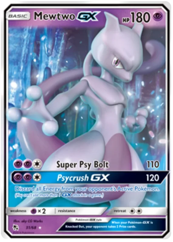 Mewtwo GX - Pokemonkort - Korthylden