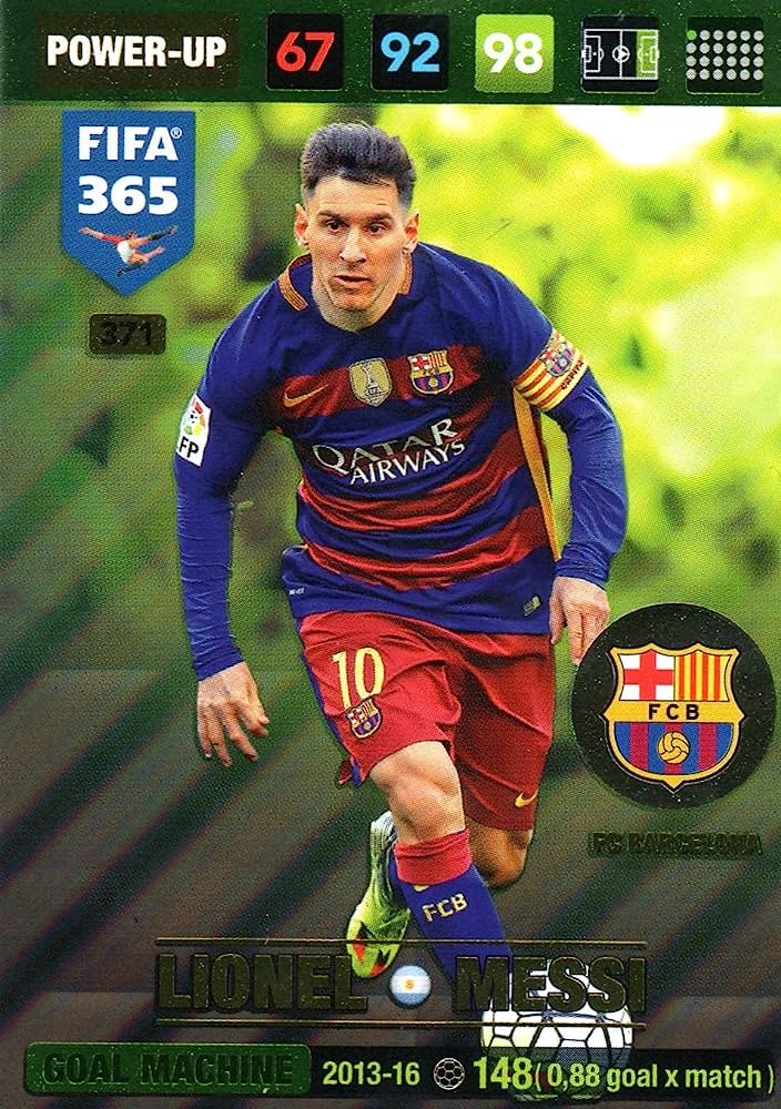 Lionel Messi - Goal Machine - Messi kort - Korthylden