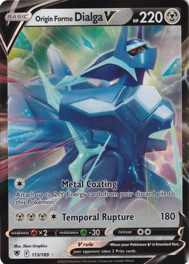 origin forme Dialga V - Pokemonkort - Korthylden